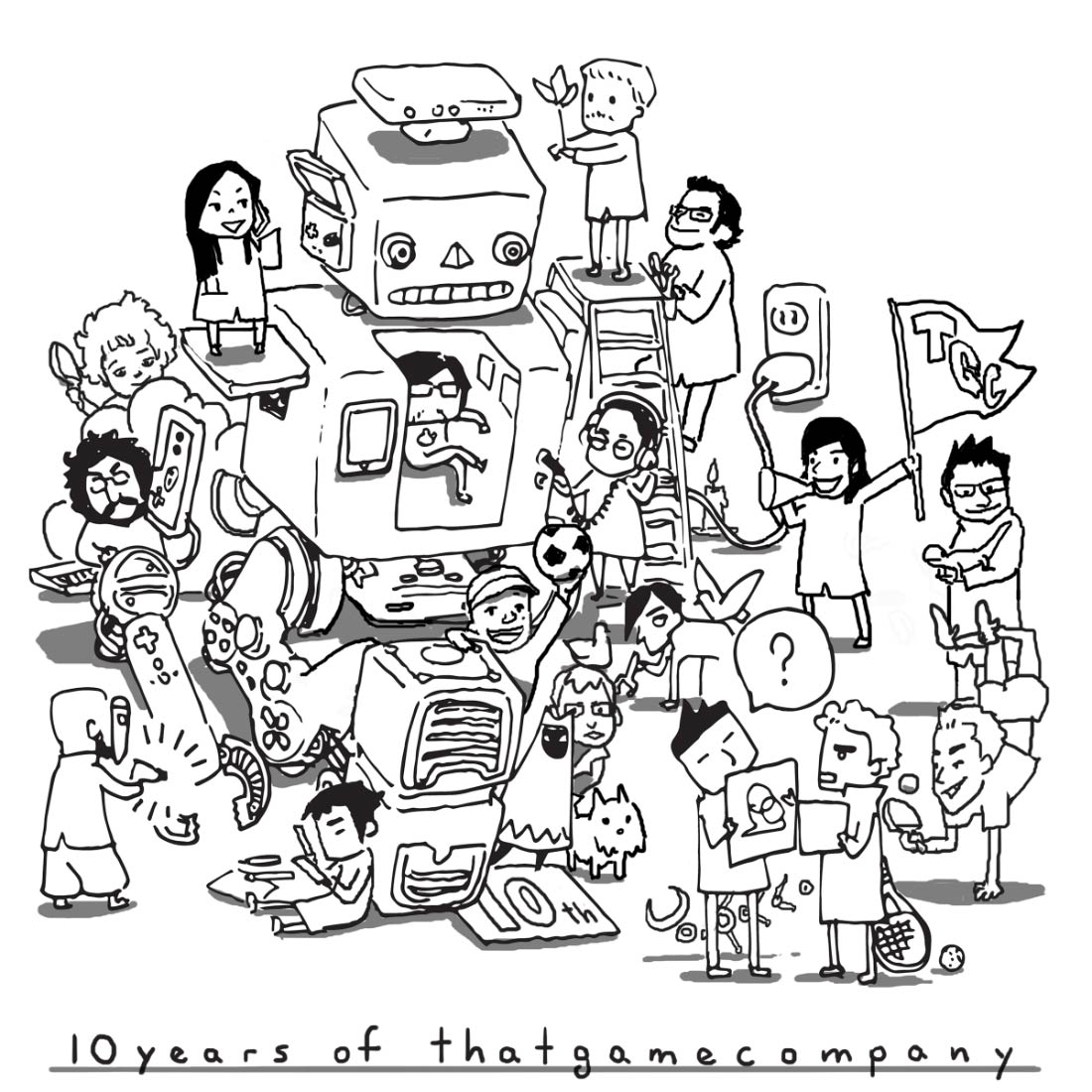 Reflecting on TGC's 10th Birthday - thatgamecompany